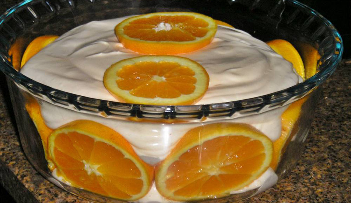 Mousse de laranja (dá para fazer qualquer sabor e é muito rápida de ...