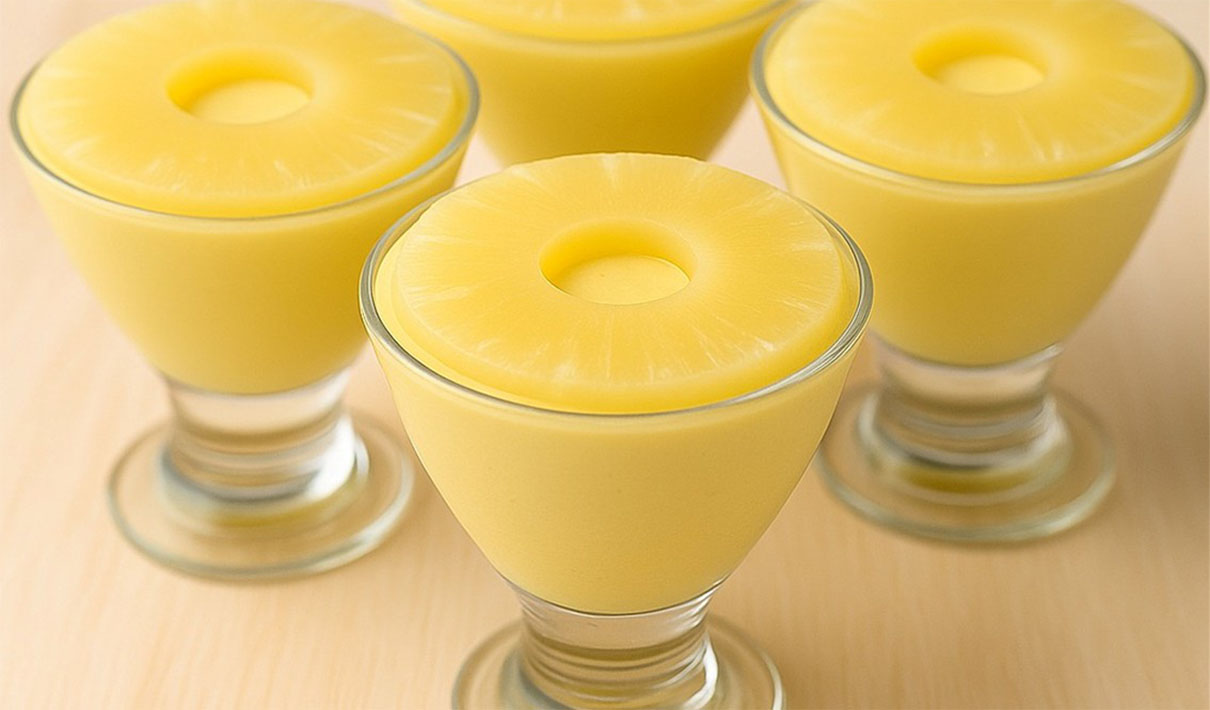 Mousse de ananás rápida e fácil de fazer (a melhor mousse caseira que ...