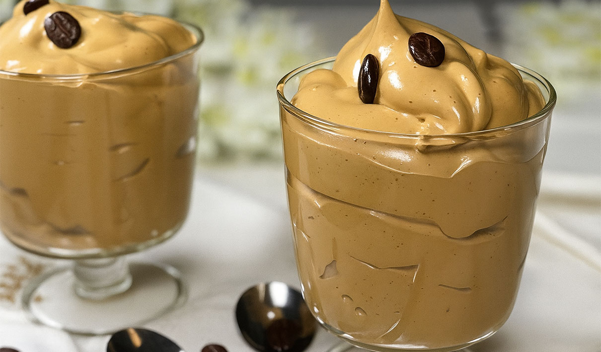 Mousse de café fácil de preparar (muito cremosa e muito deliciosa ...