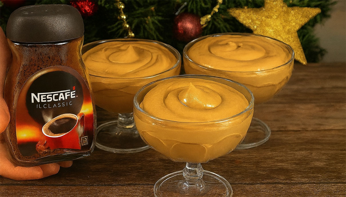 Mousse delícia de café - faz-se em 5 minutos e fica divinal - 1001 Ideias