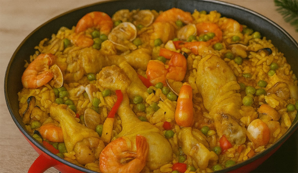 Paelha mista à moda da sogra (uma receita a repetir muitas vezes ...