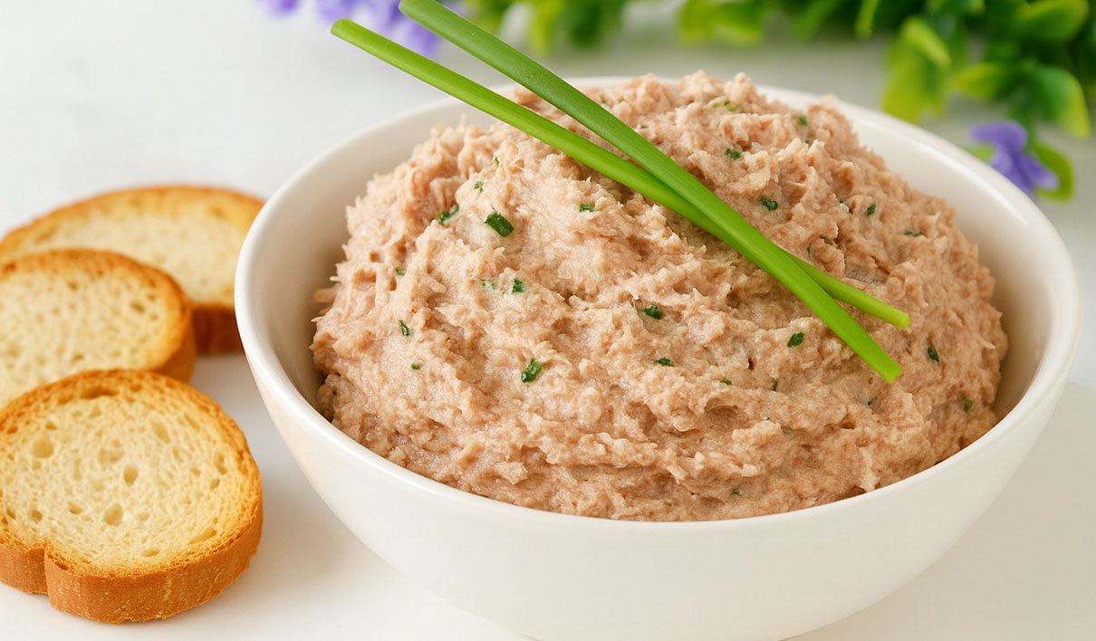 Patê de Atum - Faz-se em 5 minutos e fica cremoso e delicioso - 1001 Ideias